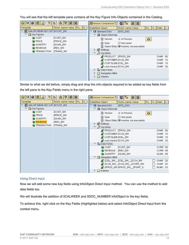 Understanding Dso Data Store Object Part 13a Standard Dsodoc