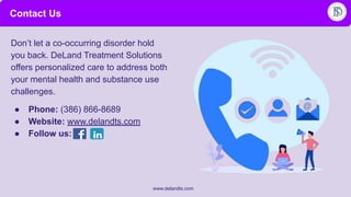 Common Mental Health Disorders Co-Occurring with Substance Use | PDF