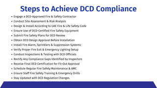 Understanding Dubai's Firefighting Fit-Out Regulations A Guide to DCD ...