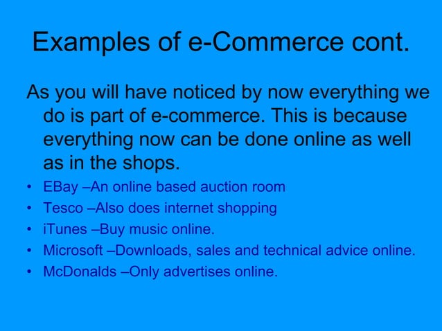 Understanding e commerce | PPTX