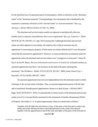 Understanding Easements: Adam Leitman Bailey | PDF | Houses | Real Estate