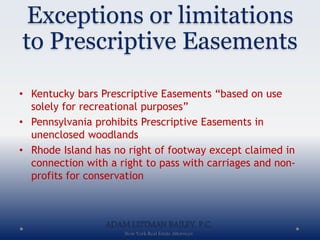 Understanding Easements | PPTX