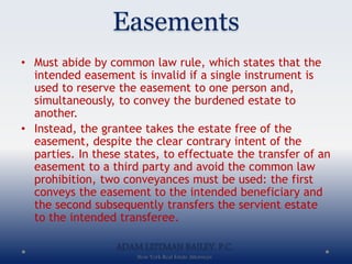 Understanding Easements | PPTX