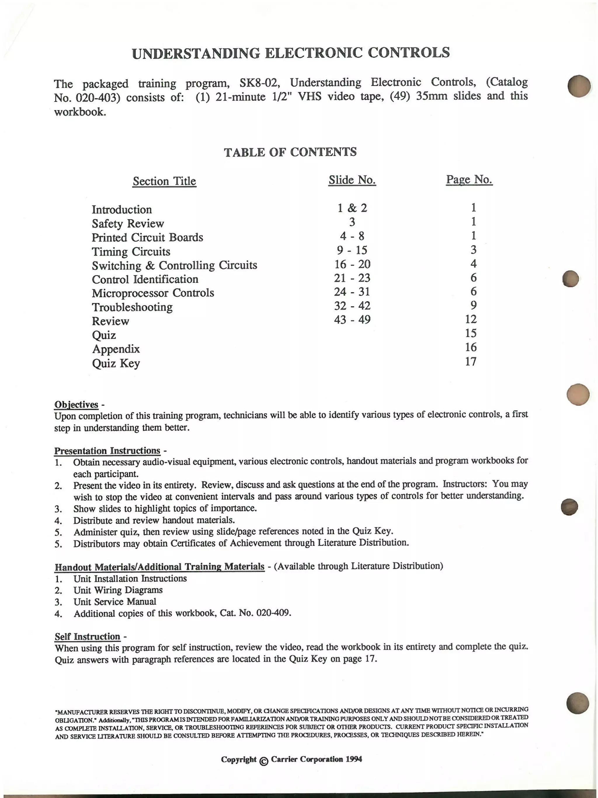 Understanding electronic contrOL | PDF