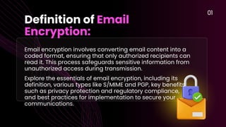 Understanding Email Encryption Types, Benefits, and Best Practices Presentation.pdf