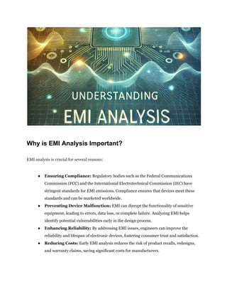 Understanding EMI Analysis: Key Insights for Electronics and ...