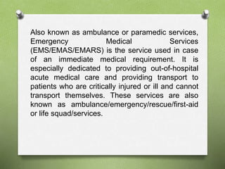 Understanding ems billing | PPTX
