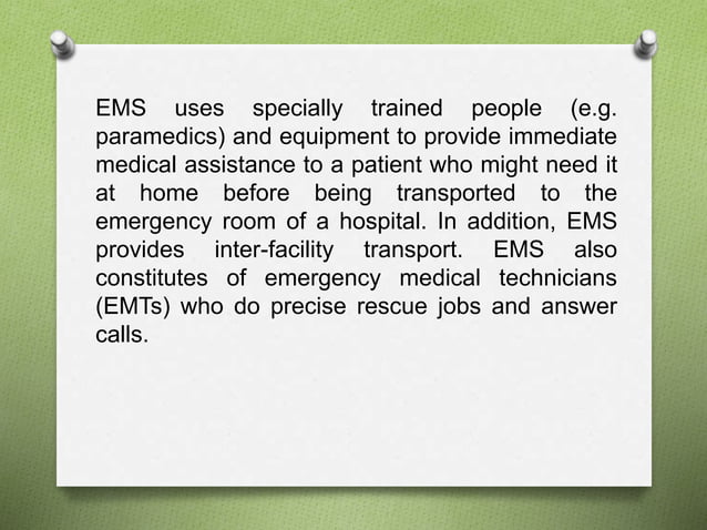 Understanding ems billing | PPTX | First Aid | Injuries