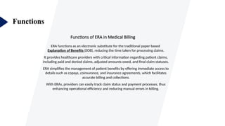 Understanding ERA in Medical Billing.pptx