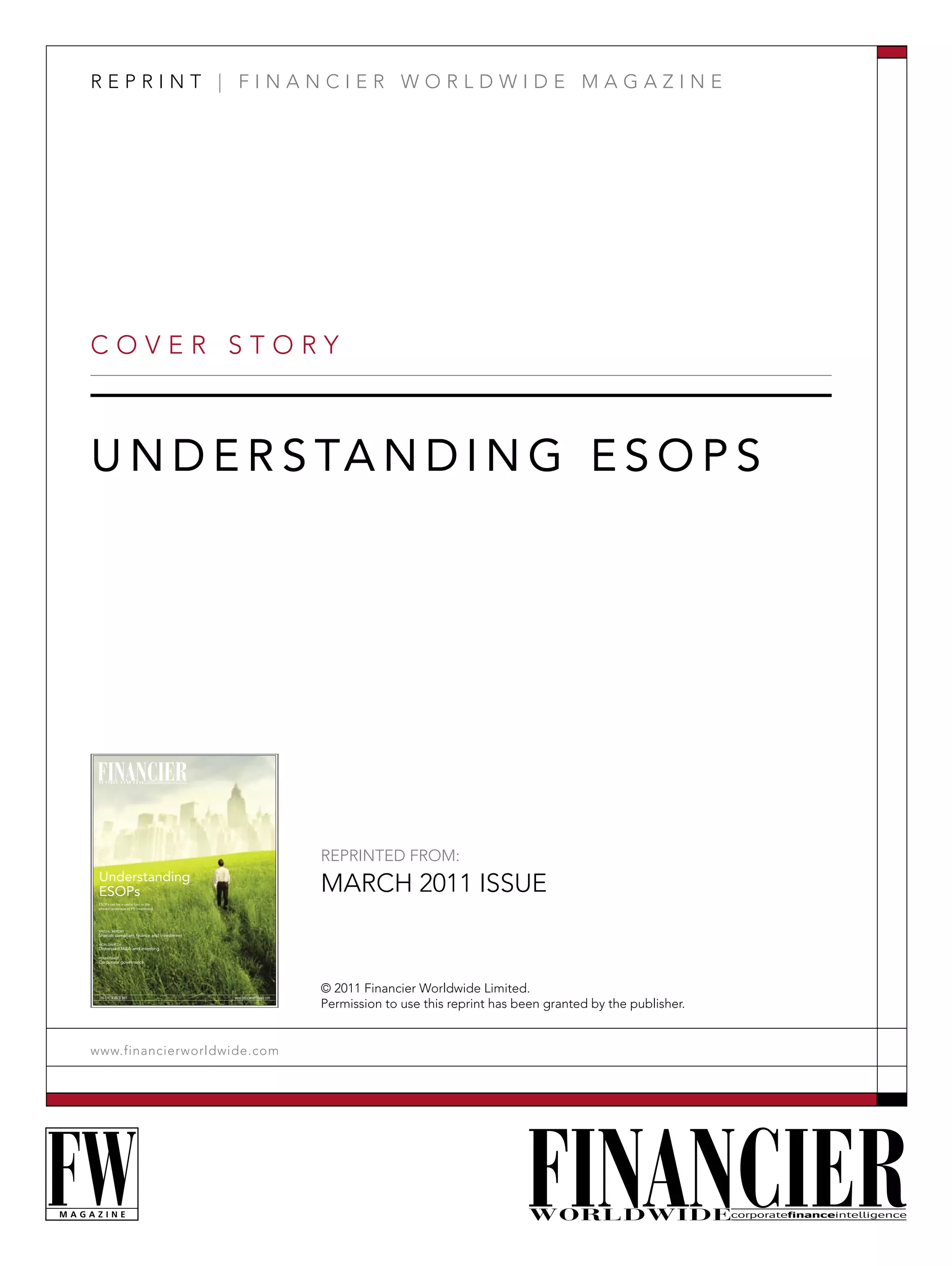 Understanding ESOPs | PDF