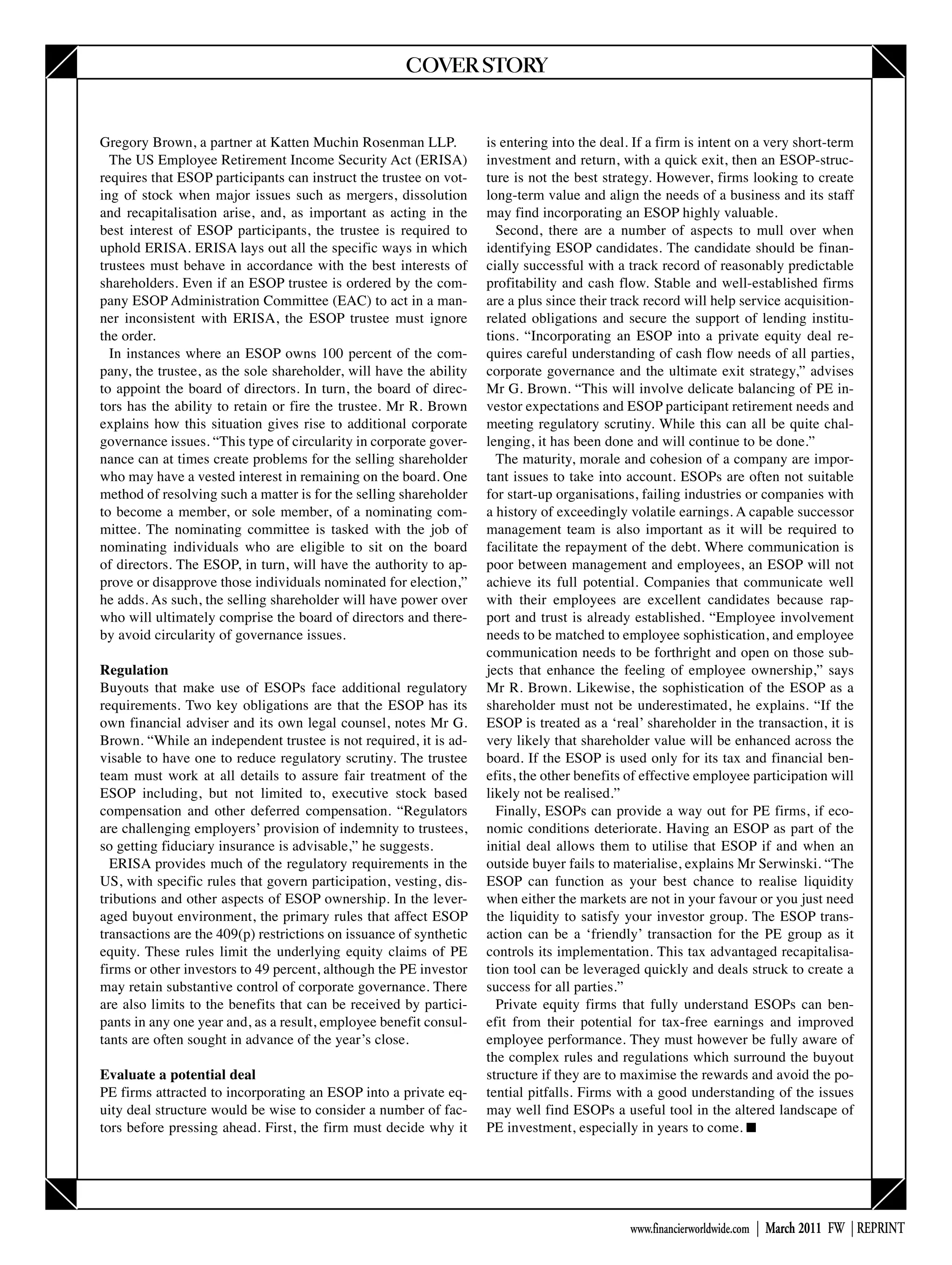 Understanding ESOPs | PDF