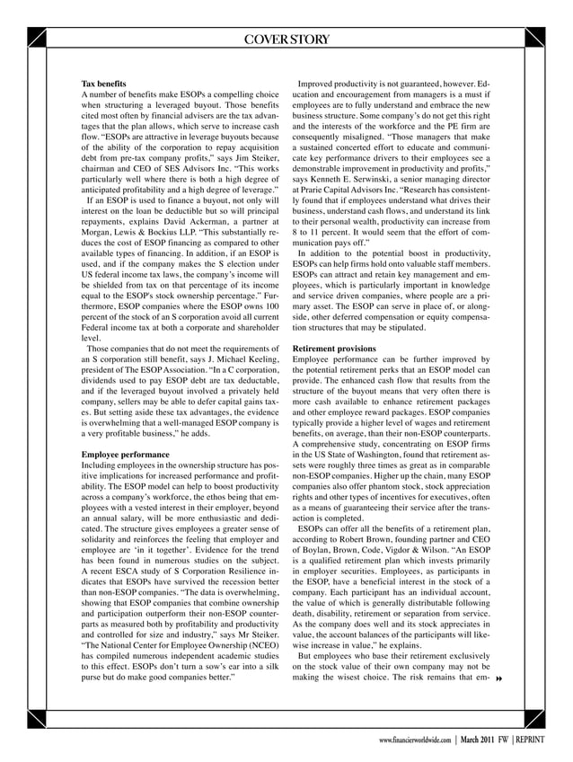 Understanding ESOPs | PDF