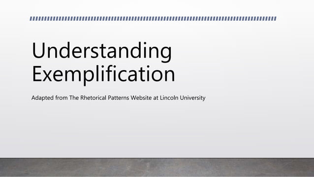 Understanding Exemplification .pptx