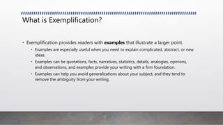 Understanding Exemplification .pptx