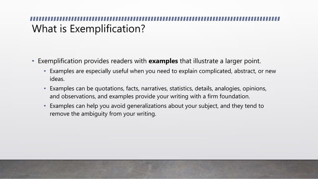 Understanding Exemplification .pptx