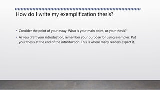 Understanding Exemplification .pptx