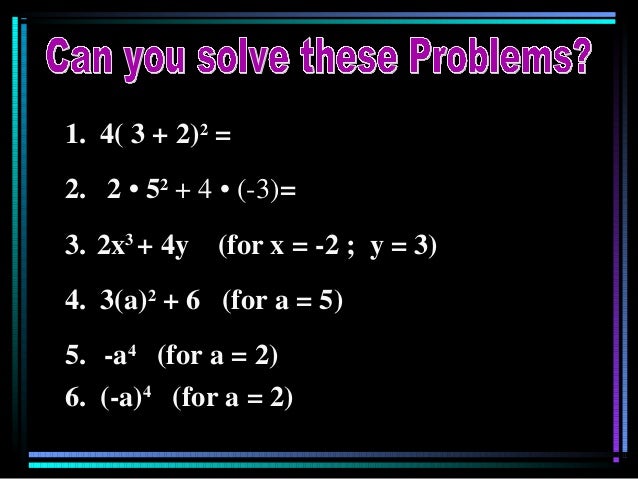 Understanding exponents