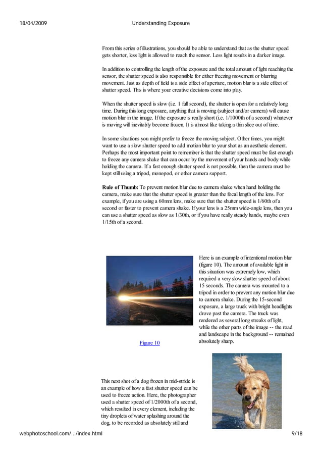 Understanding exposure | PDF