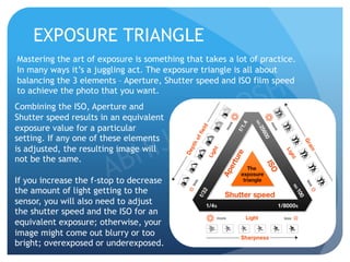 Understanding Exposure Triangle in Photography | PDF