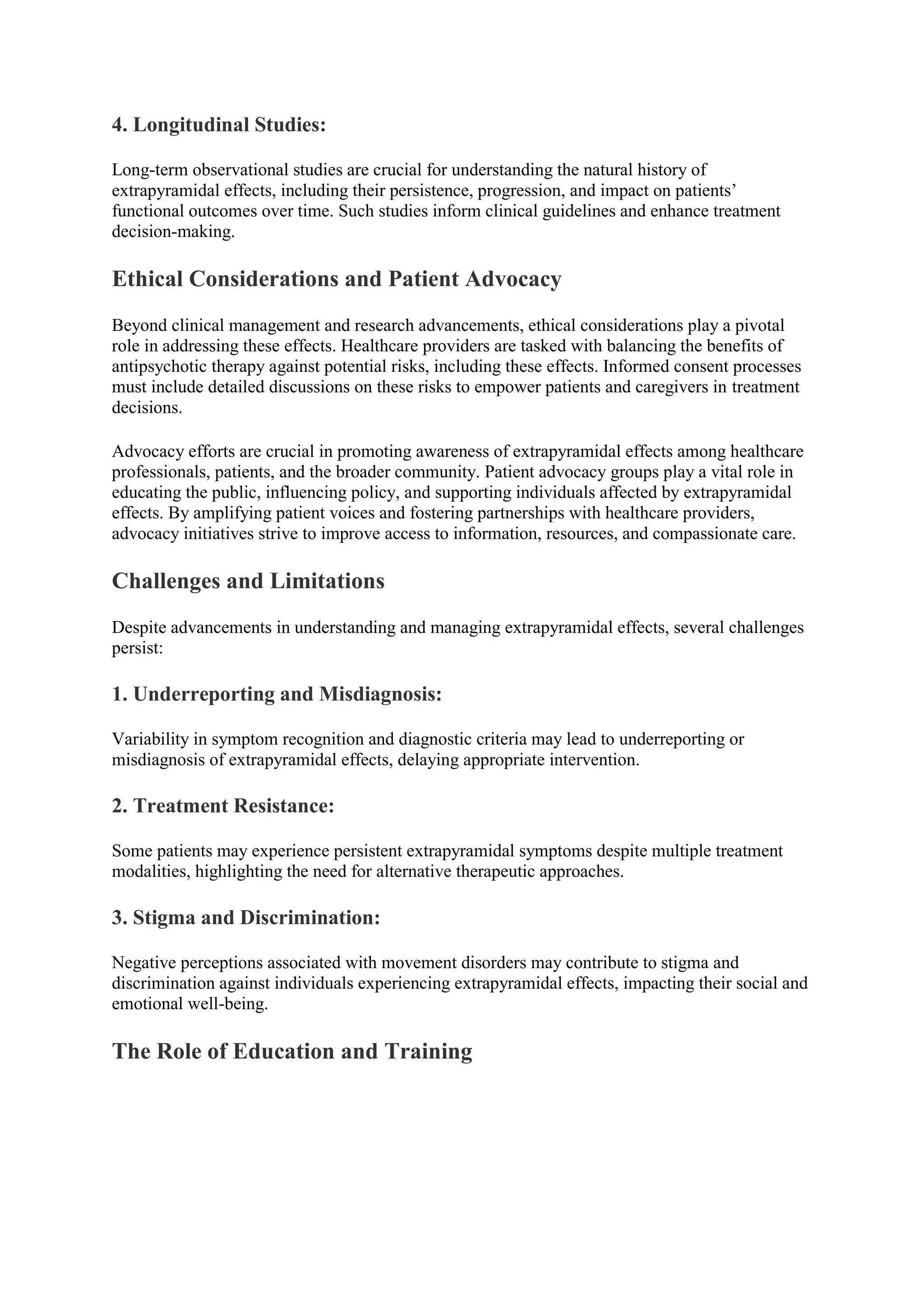 Extrapyramidal Effects: Types, Risk Factors, Management Strategies ...