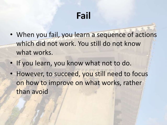 Understanding failure | PPT