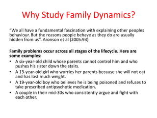 Understanding Family Dynamics: An Introduction | PPTX