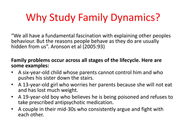 Understanding Family Dynamics: An Introduction | PPTX