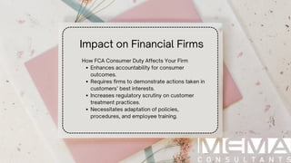 Understanding FCA Consumer Duty Key Requirements and Impact on ...