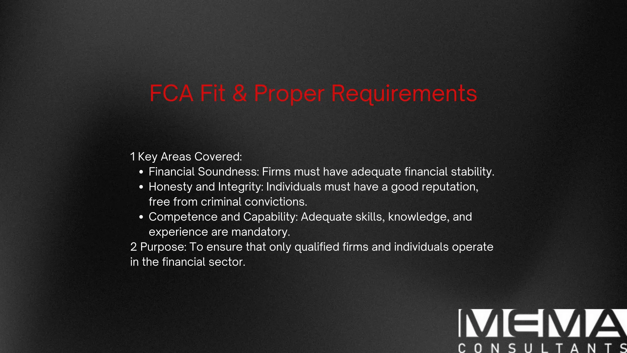 Understanding FCA Fit & Proper Requirements and Conduct Rules A Guide ...