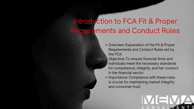 Understanding FCA Fit & Proper Requirements and Conduct Rules A Guide ...