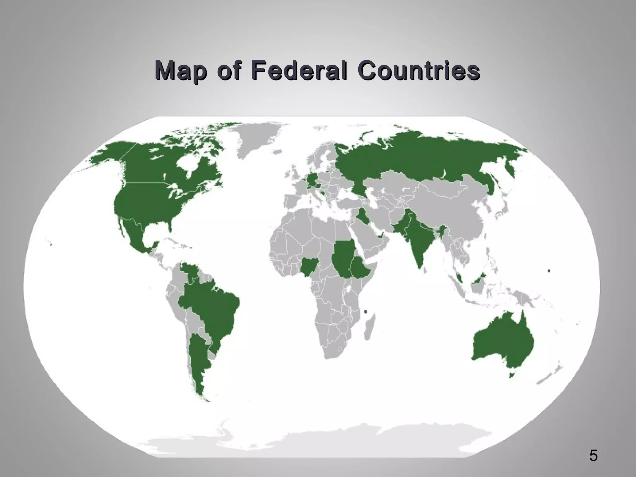 Understanding Federalism: Diffenent models-Different Challenges ...