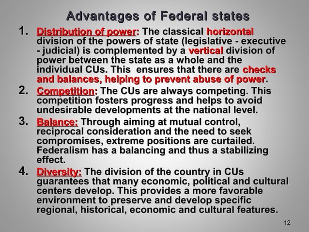 Understanding Federalism: Diffenent models-Different Challenges ...