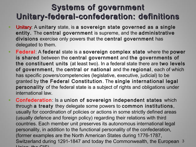 Understanding Federalism: Diffenent models-Different Challenges ...