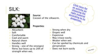 Understanding fibres and fabrics | PPTX