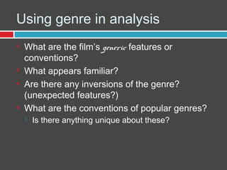 Understanding Film - School of Rock | PDF