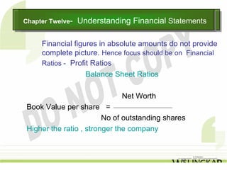 Understanding Financial Statements | PDF