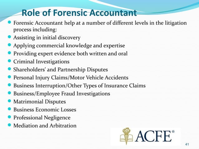 Understanding Financial Statement fraud- Forensic Accounting ...