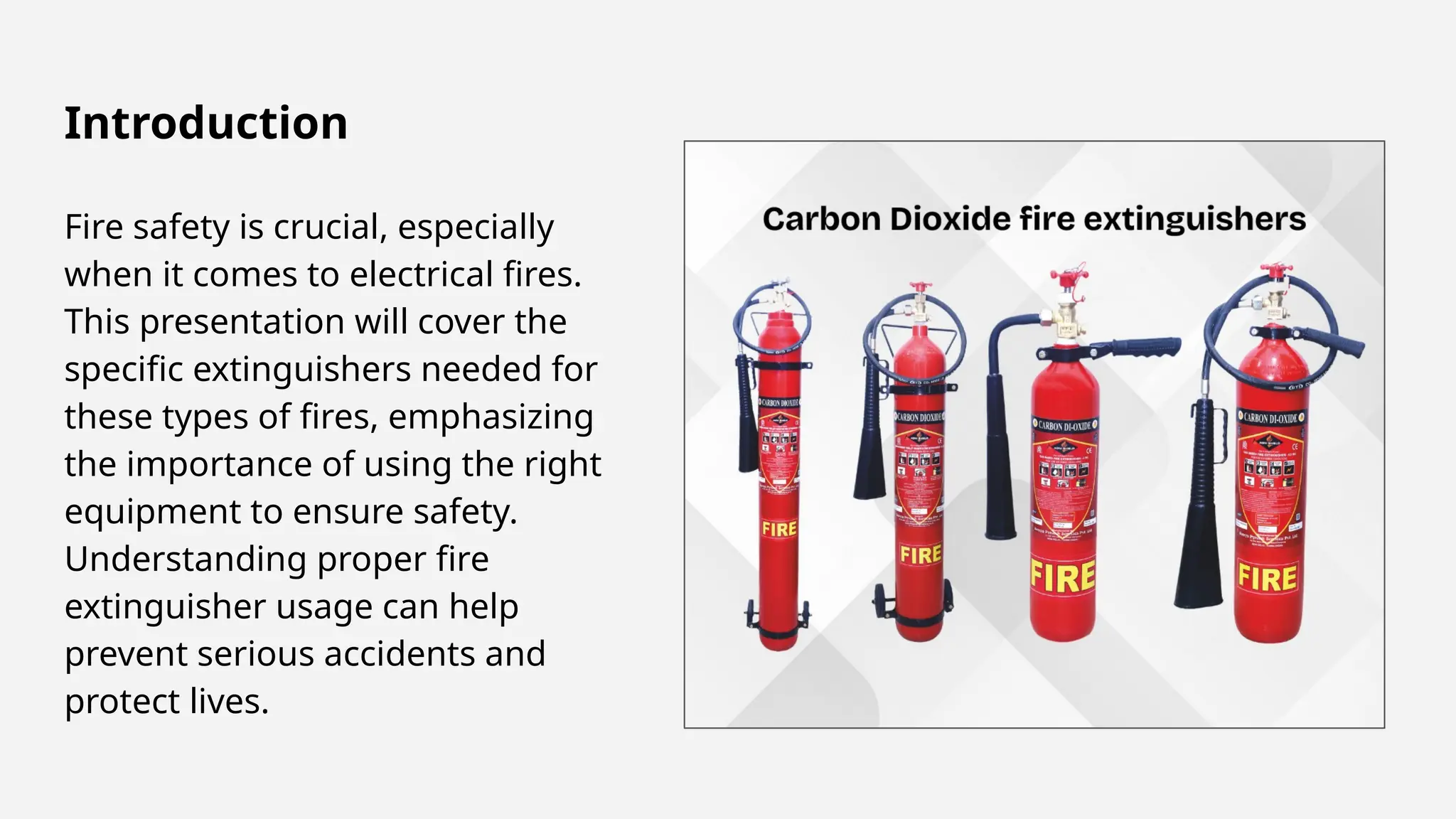 The Best Fire Extinguishers for Electrical Fire Emergencies | PPT