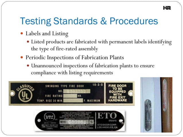 Understanding Fire-Rated Assemblies | PPT
