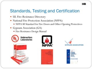 Understanding Fire-Rated Assemblies | PPT