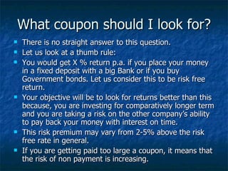 Understanding Fixed Income Securities | PPT