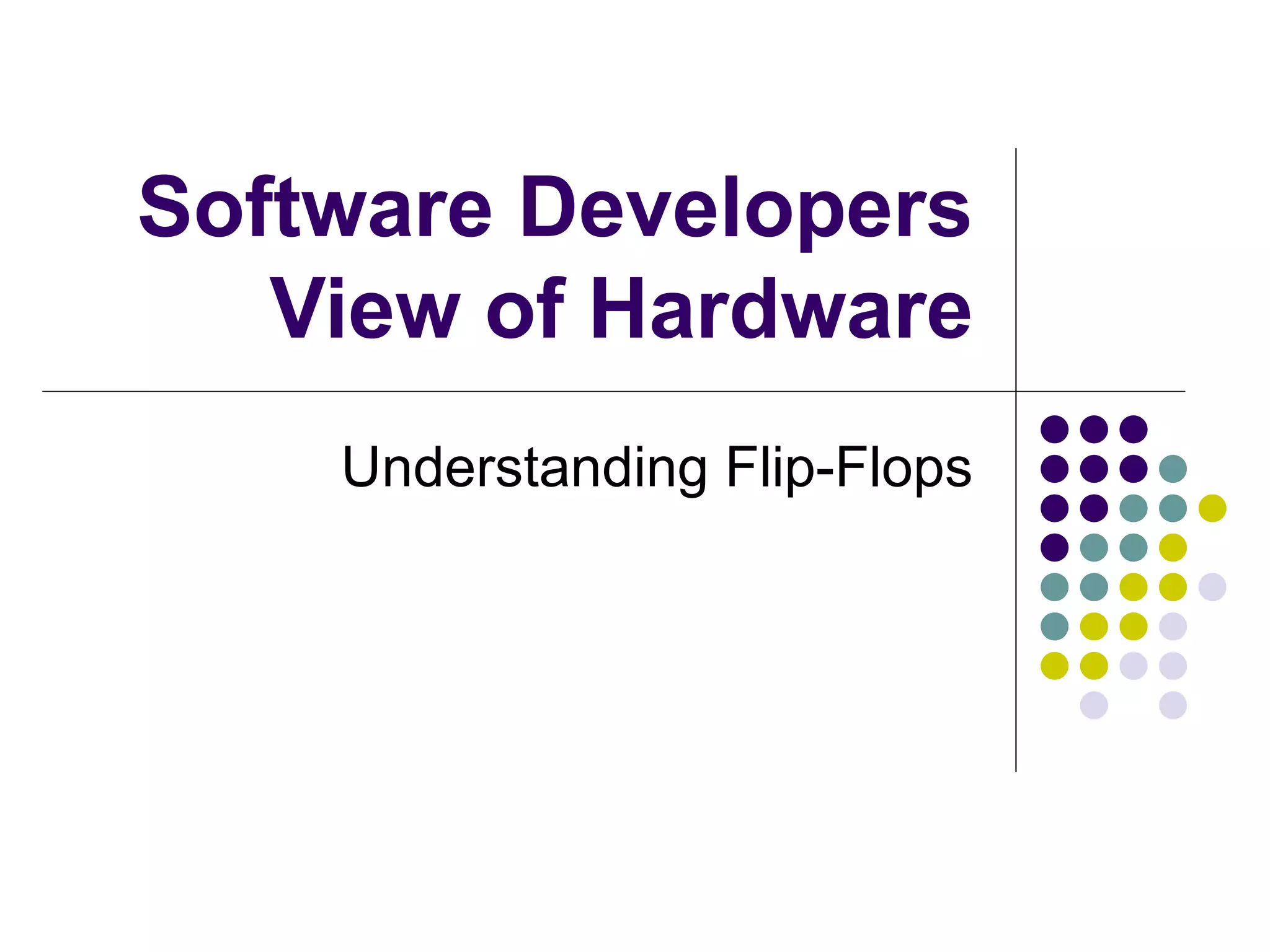 Understanding Flip Flops | PPT