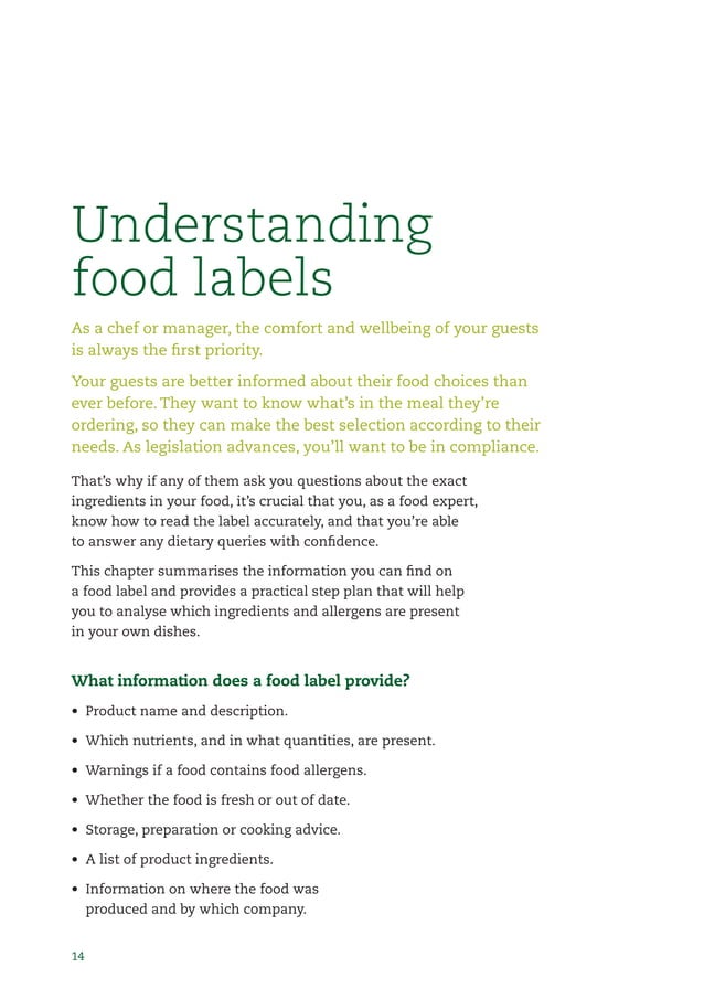 Understanding food labels | PDF | Food Industry | Industries