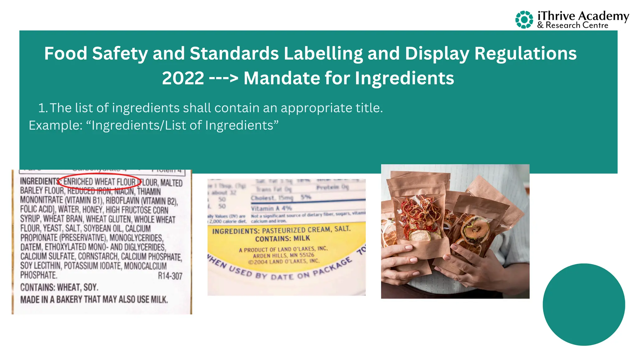 Understanding Food Labels Certification. | PDF