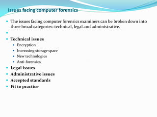 Understanding forensic investigation process by G. E. Oyedokun | PDF ...