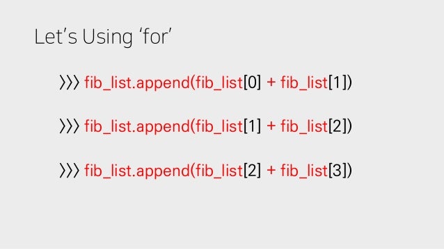 Understanding for loop