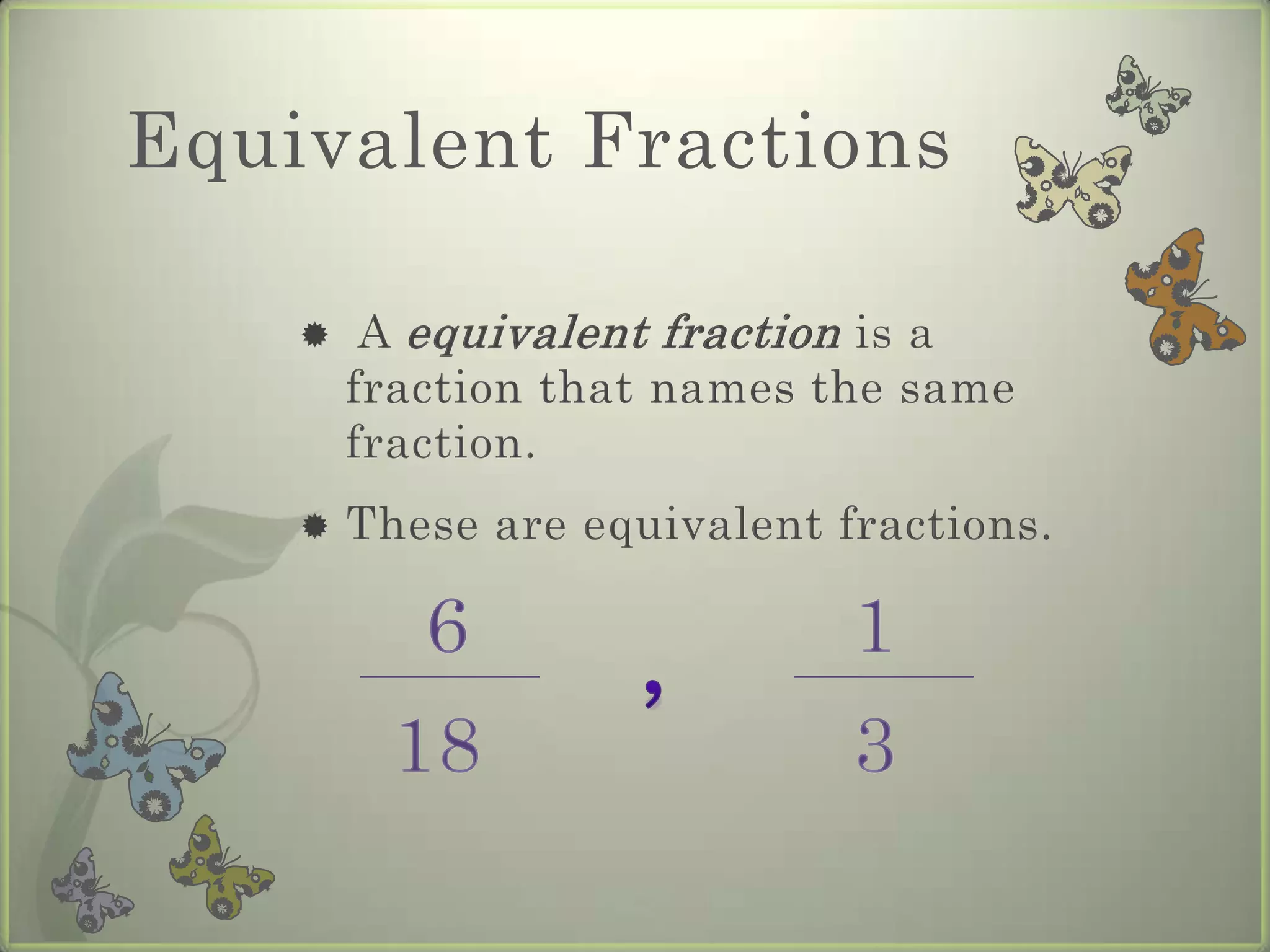 Understanding Fractions | PPTX | Physics | Science