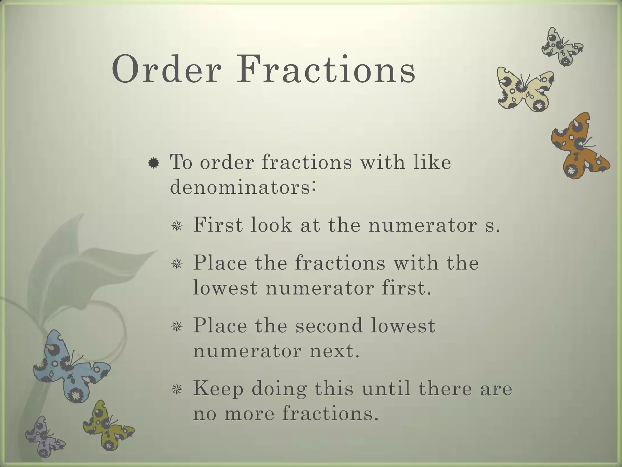 Understanding Fractions | PPTX | Physics | Science