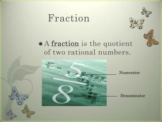 Understanding Fractions | PPTX