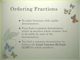 Understanding Fractions | PPTX